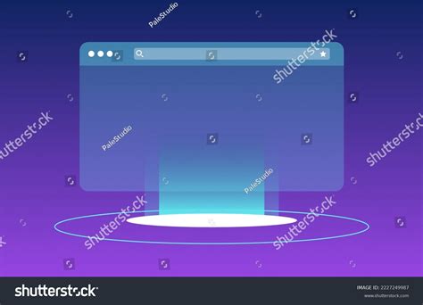 Browser Mockup Screen Browser Windows Internet Stock Illustration 2227249987 Shutterstock