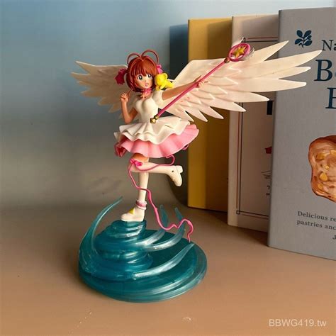 百變小櫻魔髮棒少女櫻魔法少女手辦動漫卡通小櫻知世公仔玩具擺件 蝦皮購物