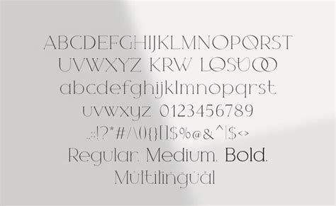 클래식하고 우아한 세리프 폰트 Top 19 Simple P