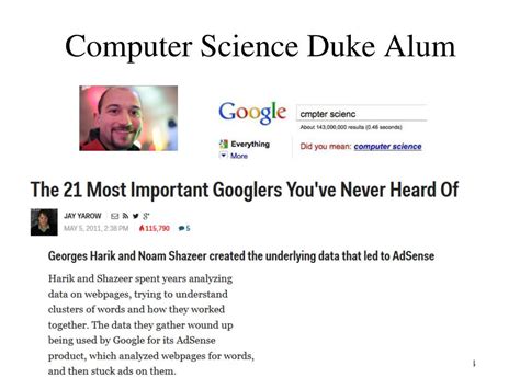 Ppt Compsci 101 Introduction To Computer Science Powerpoint