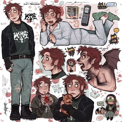 Scott Malkinson Vampire Au South Park Disegni