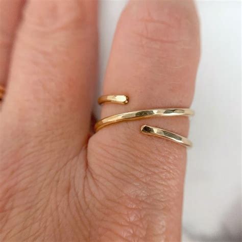 Boho Stacking Rings Etsy