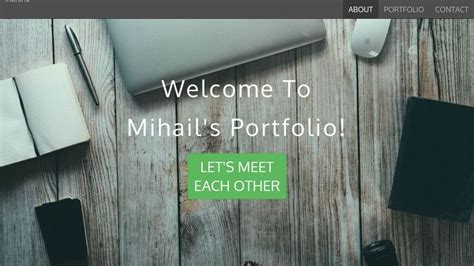 Freecodecamp Build A Personal Portfolio Webpage