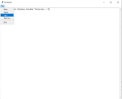 Python Tkinter Save Text To File Python Guides
