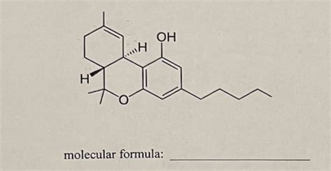 Solved Molecular Formula Chegg Com