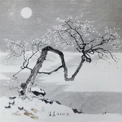 문인화 한국화 수묵화 동양화 사군자 사진 미술 캘리그라피 갤러리 겨울 눈 드로잉 꽃 예쁜 시 Calligraphy Art