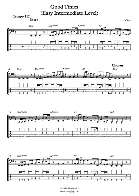 Partitions Numériques De Time Easy Pour Basse Electrique