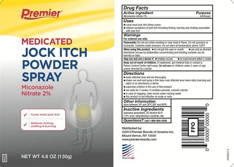Miconazole Nitrate Antifungal Miconazole Powder Jock Itch Spray