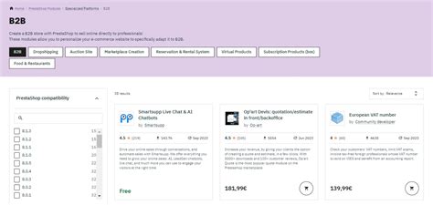 Comprehensive Prestashop Features List 2025 Updated
