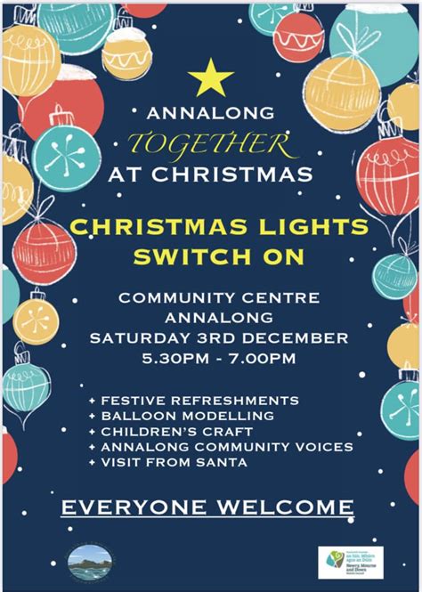 🎄 Annalong Christmas Lights Switch On 🎄 Diane Forsythe Mla