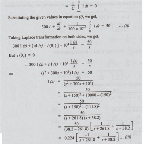 Solved Example Problems DC Transients In RL RC RLC Circuit