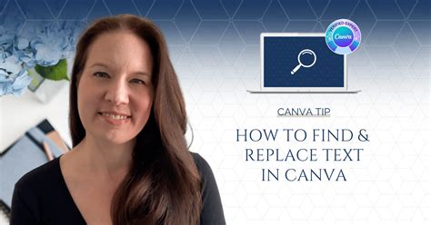 how to find and replace text in canva brenda cadman canva verified expert how to use canva