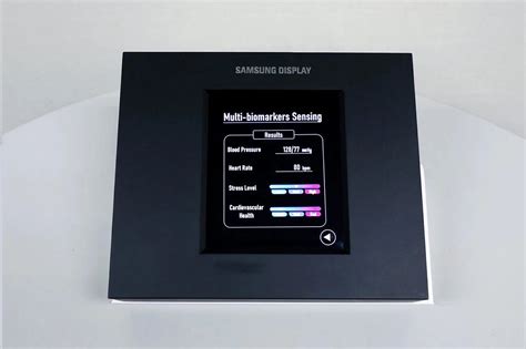 Samsung Unveiled An Oled Panel With An Integrated Fingerprint Scanner And Heart Rate Sensor The Samsung Unveiled An Oled Panel With An Integrated Fingerprint Scanner And Heart Rate Sensor The