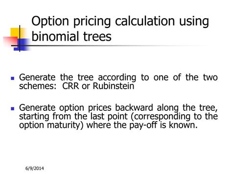Ppt Lecture 6 Binomial Trees Powerpoint Presentation Free Download Id465366