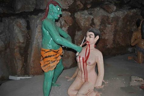 農村印象之廟會上的十八層地獄 每日頭條