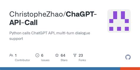 Chagpt Api Calltestpy At Main · Christophezhaochagpt Api Call · Github