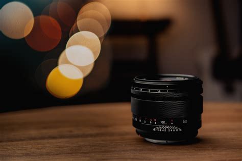 Lichtstarkes Voigtländer Nokton 50mm F1 Mit Canon Rf Anschluss