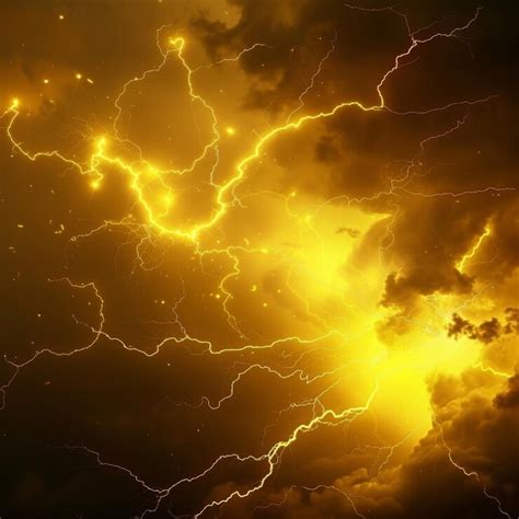 Orange Lightning Wallpaper Orange Lightning By Hansoloqt On Deviantart