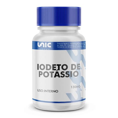 Iodeto De Potássio 130mg Na Unicpharma Unicpharma