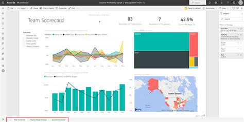 power bi 보고서의 설정 변경 power bi microsoft learn