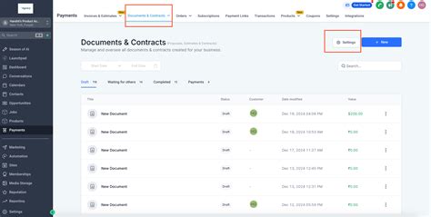 preview and cc now enabled in emails of documents and contracts clixio