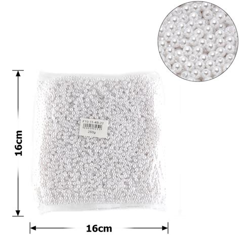 Набор жемчужных бусин 4мм 250г белый 25808 фото отзывы характеристики в интернет магазине