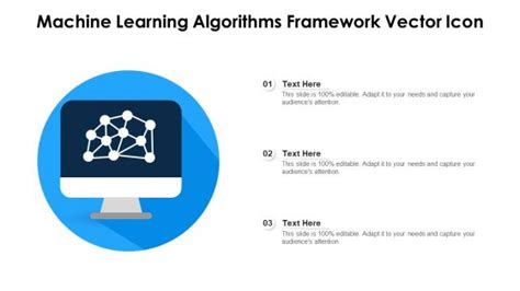 Machine Learning Algorithms Framework Vector Icon Ppt Pictures