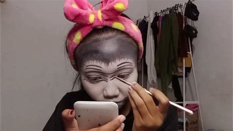 Make Up Karakter Monyet Youtube