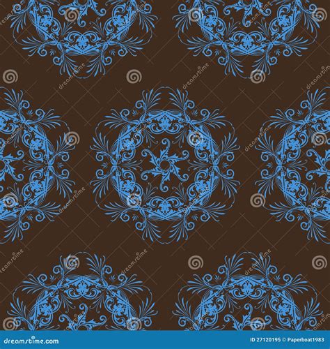 Seamless Scroll Design Stock Illustration Illustration Of Continuous