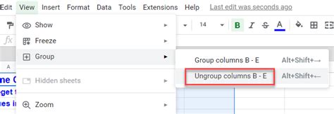 How To Group Cells Rows Columns In Excel Google Sheets Automate Excel