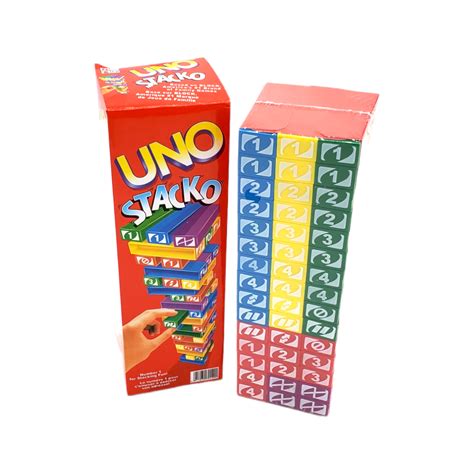 Uno Stacko Boardgames And Puzzles