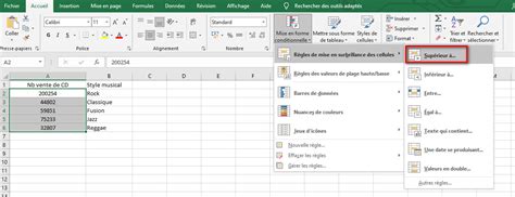 Comment Colorer Une Cellule Selon Sa Valeur