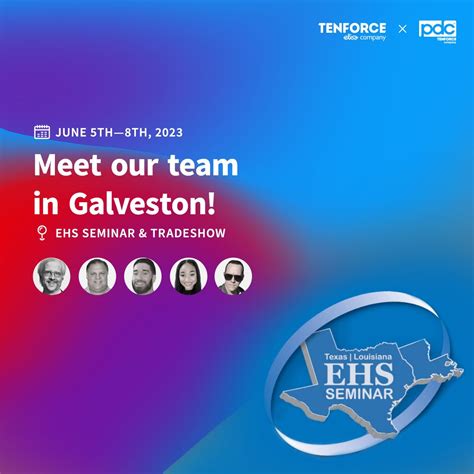 Tenforce On Linkedin Tenforce Elisaiq Ehs Ehsseminar Galvestontx Safety Safetyculture
