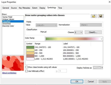 solved can t display classified raster in arcgis pro 3 3 esri community