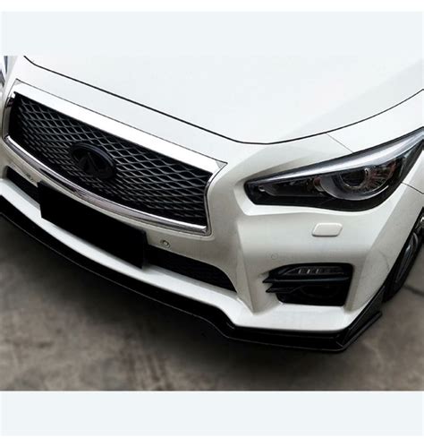 인피니티 Q50 블랙 화이트 프론트 립댐 가니쉬 하체손상방지 바디킷 개조 티몬
