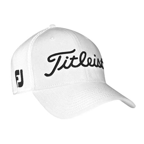 Titleist Sport Mesh Fitted Golf Cap Mens Golf Hats And Headwear Hurricane Golf