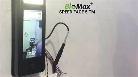Biomax Biometric Speedface 5tm Ai Based Facial Recognition Attendance And Access Control System At