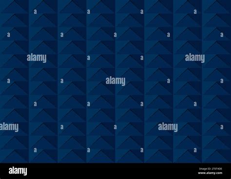 Dark Blue Abstract Polygonal Mosaic Tech Background Vector Geometric Low Poly Design Stock