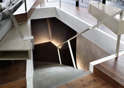 Angular Black Walls Fold Around Srk House By Artechnic