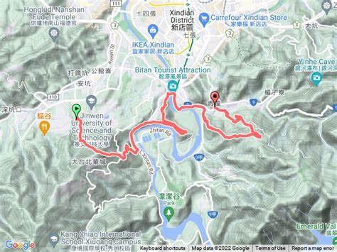 新店四潭縱走塗潭山灣潭山碧潭山青潭尖 健行筆記