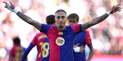 Raphinha Spotted Pouring Water On Ball Before Taking Barcelona Penalty Heres Why