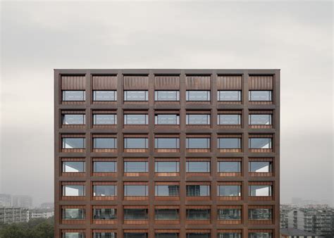 David Chipperfields Moganshan Road Building Features A Copper Facade