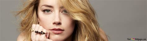 Cute Blonde Amber Heard American Actress 4k Wallpaper Download