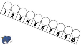 Manipulative Number Line Addition Cards By B Bear TPT