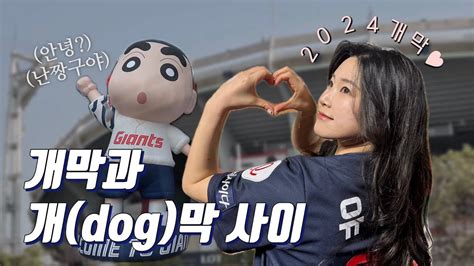 Vlog 바닥에서 시즌 출발하기올해는 다르다더니 진짜 다르네 야구장 브이로그 홈 개막전 엔씨다이노스 Vs 롯데