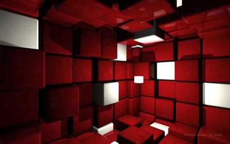 Cube Room 3d Wallpapers Wallpaper Cave