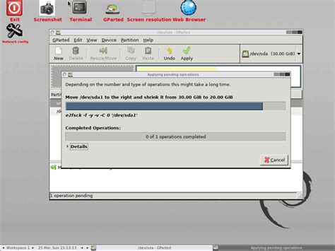 How To Resize Activeprimary Root Partition Using Gparted Utility