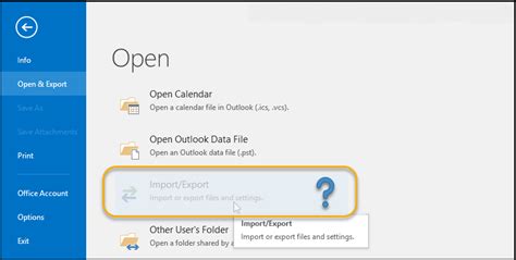 How To Fix Import Export Greyed Out In Outlook Windows 10