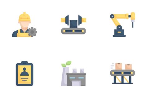 Manufacturing Icon Packs Logos Symbols Free Download In Svg Png