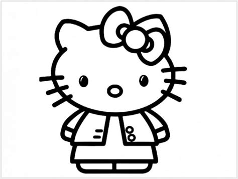√ Sketsa Hello Kitty Comel Cantik Unik Dan Paling Menarik Sindunesia